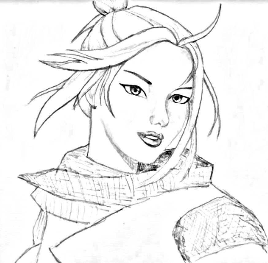 Cómo Dibujar a Jett de Valorant - Imágenes Y Consejos - PracticArte