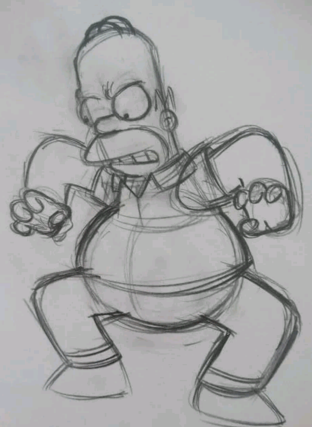 Cómo Dibujar a Homero Simpson - Imágenes Y Consejos - PracticArte