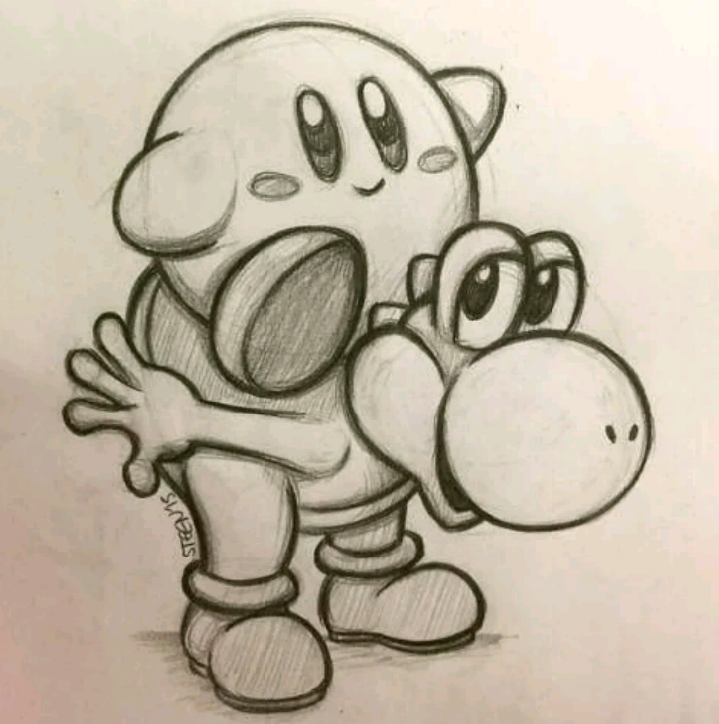 Cómo Dibujar a Yoshi - Imágenes Y Consejos - PracticArte