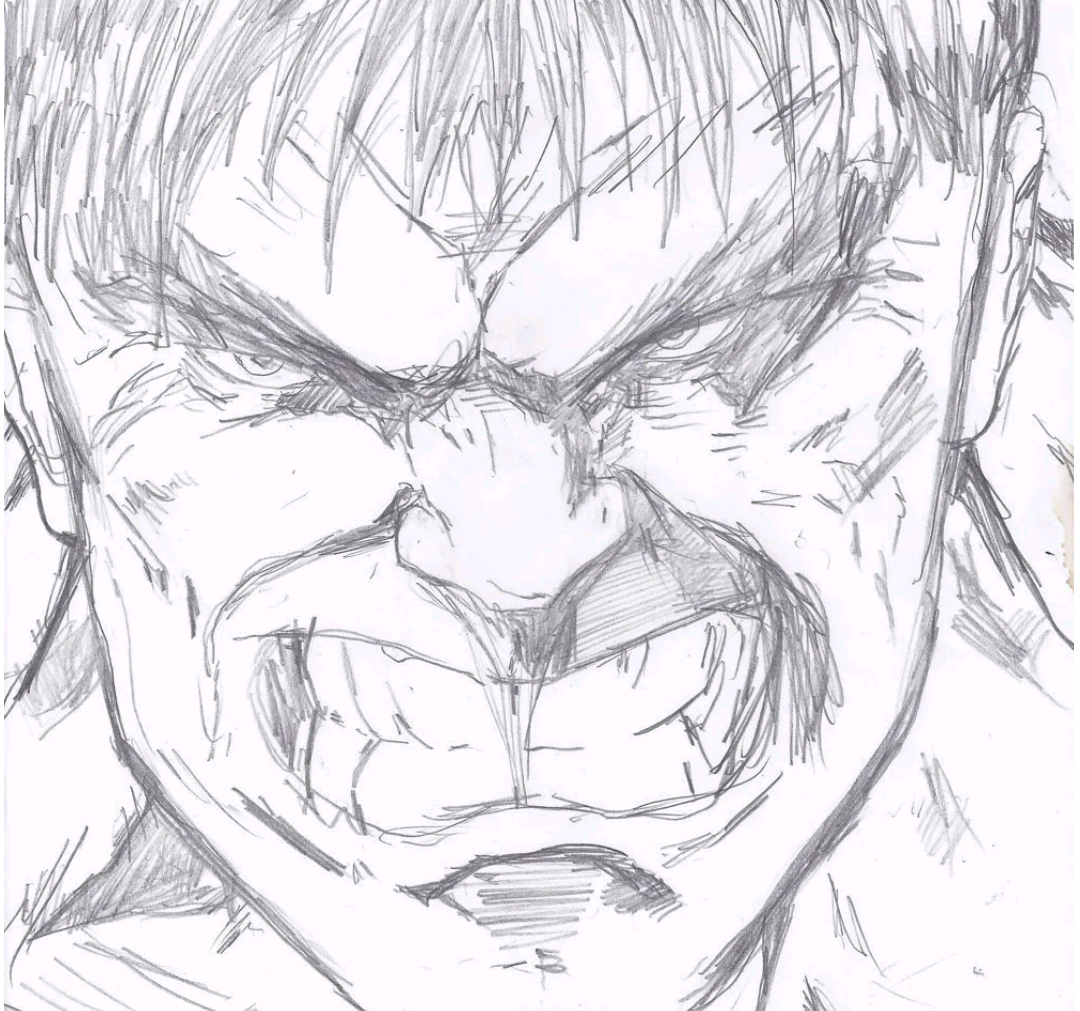 Cómo Dibujar a Hulk - Imágenes Y Consejos - PracticArte