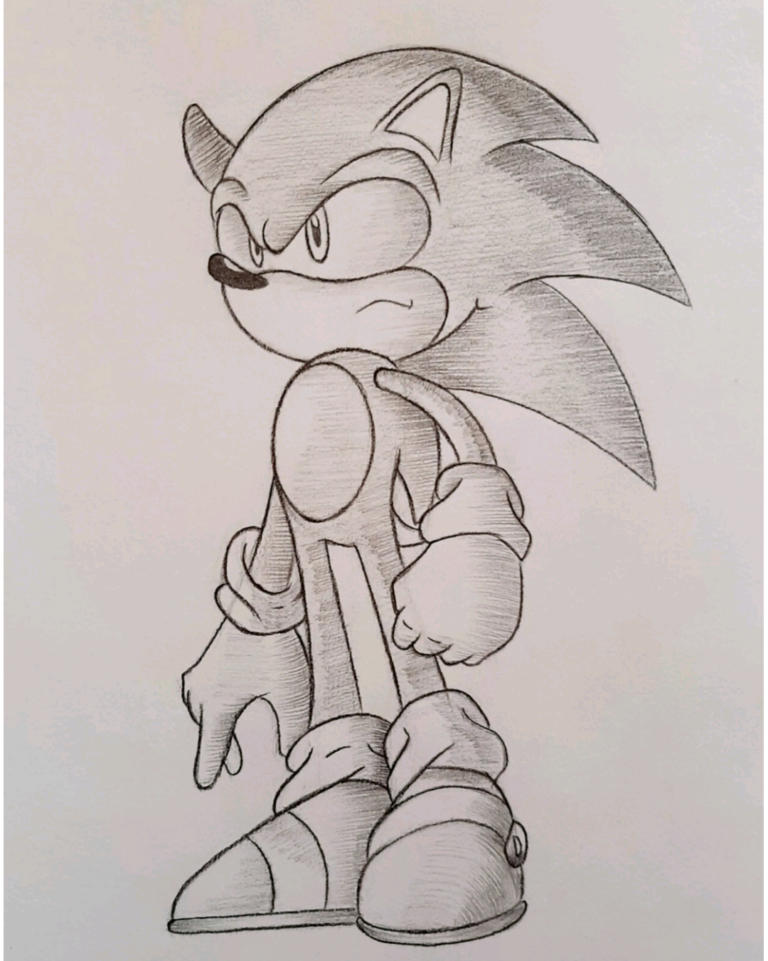 Cómo Dibujar a Sonic - Imágenes Y Consejos - PracticArte