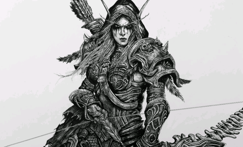 Cómo Dibujar a Sylvanas Brisaveloz - Imágenes Y Consejos - PracticArte