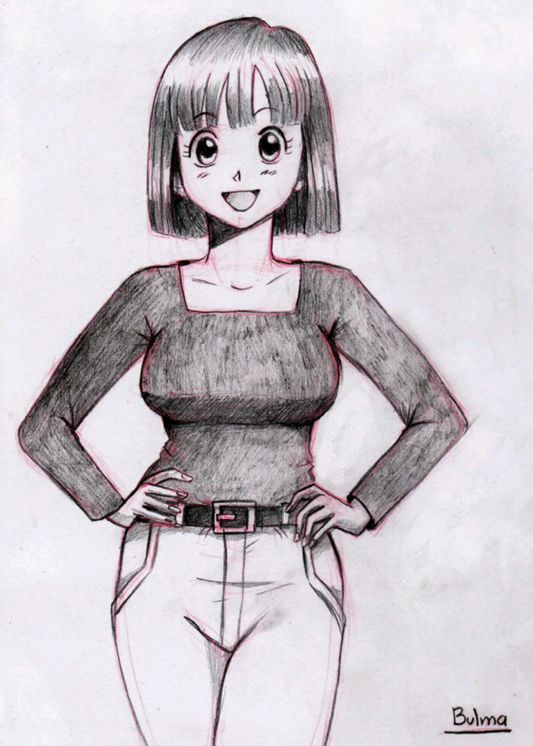 Como Dibujar a Bulma de Dragon Ball - Imágenes Y Consejos