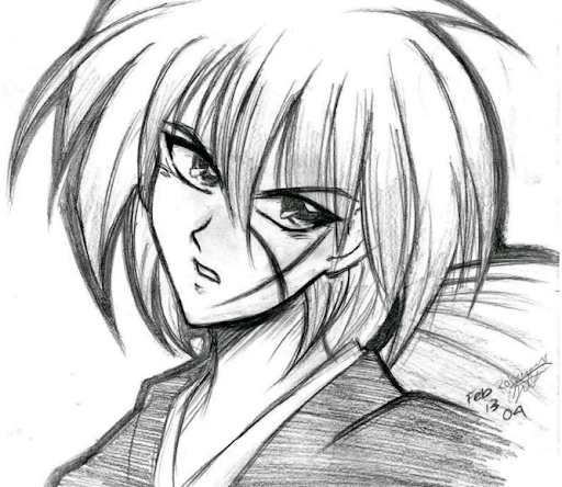 Cómo Dibujar A Kenshin Himura Imágenes Y Consejos Practicarte