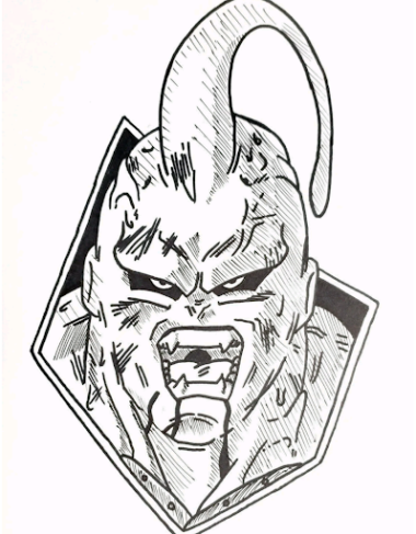 Cómo Dibujar a Majin Boo - Imágenes Y Consejos - PracticArte